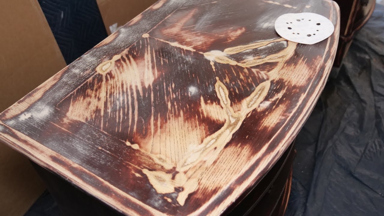 TRASHED Newer Side Tables given a second chance - Furniture Refinishing ...