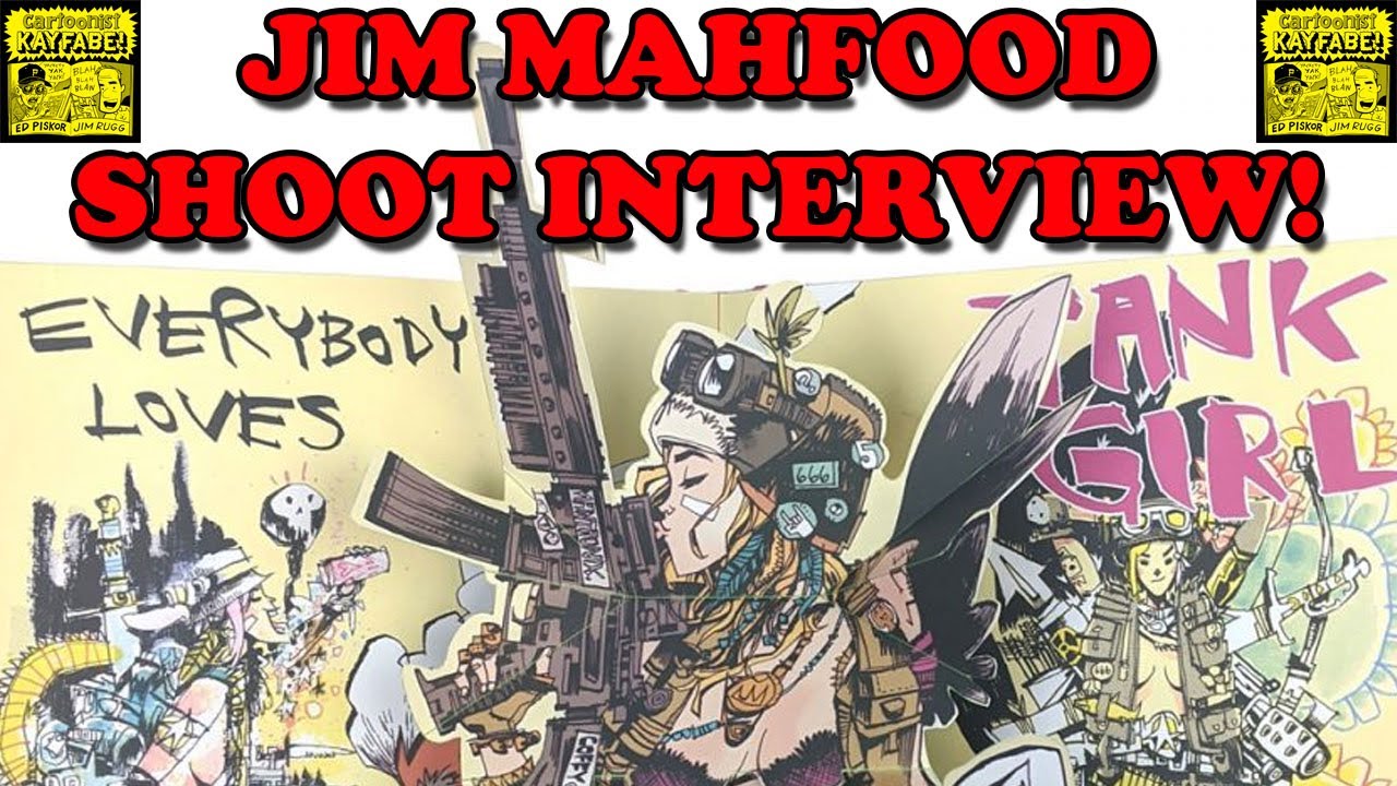 Jim Mahfood Shoot Interview! - YouTube