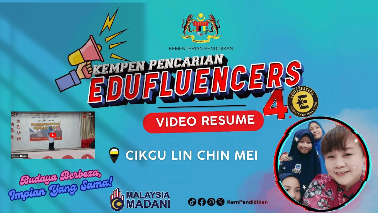 Edufuencers 4.0 LIN CHIN MEI - YouTube