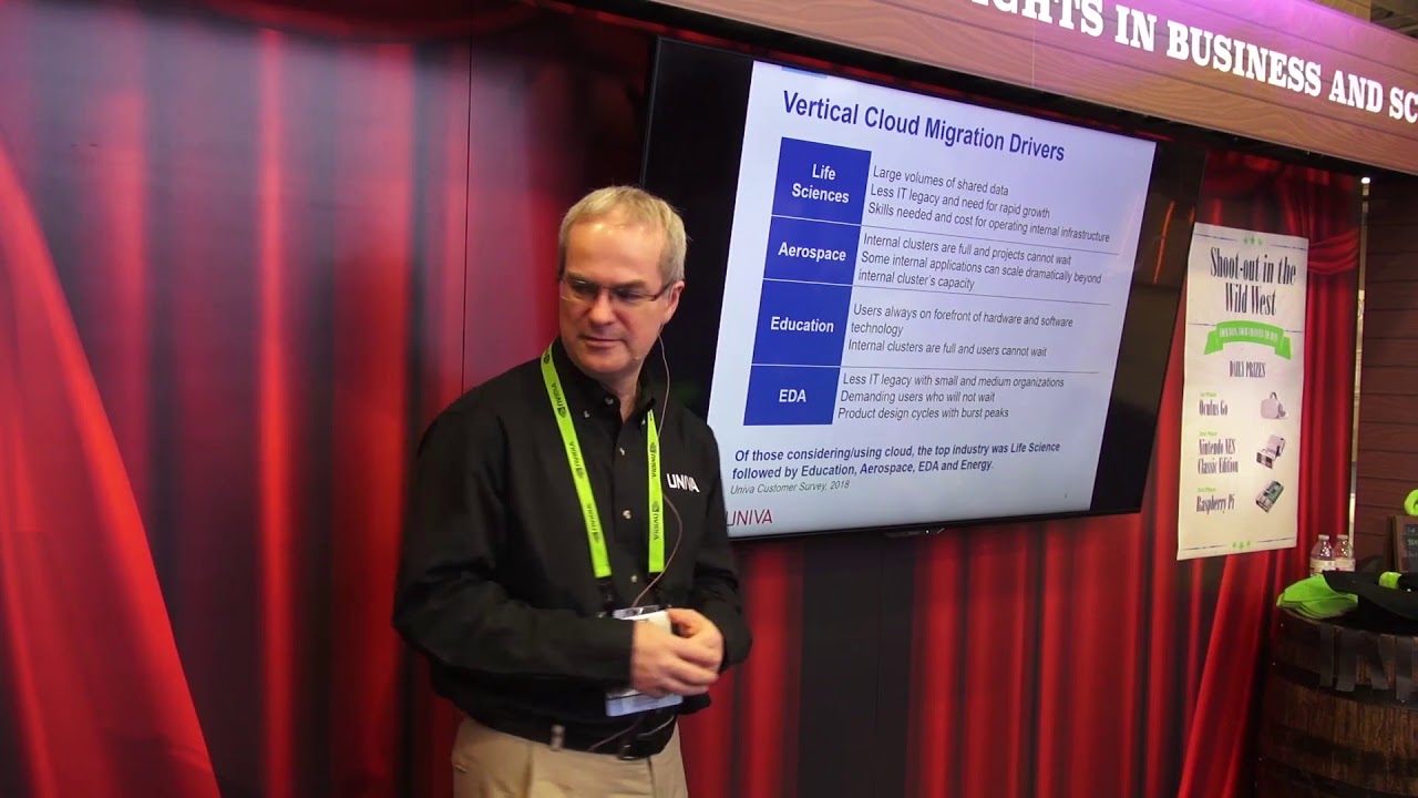 Bill Bryce at Univa - Bursting On-premise HPC workloads to the cloud ...
