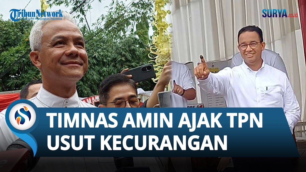 Tim Hukum AMIN Buka Peluang Kerja sama TPN Ganjar Mahfud Usut Dugaan ...