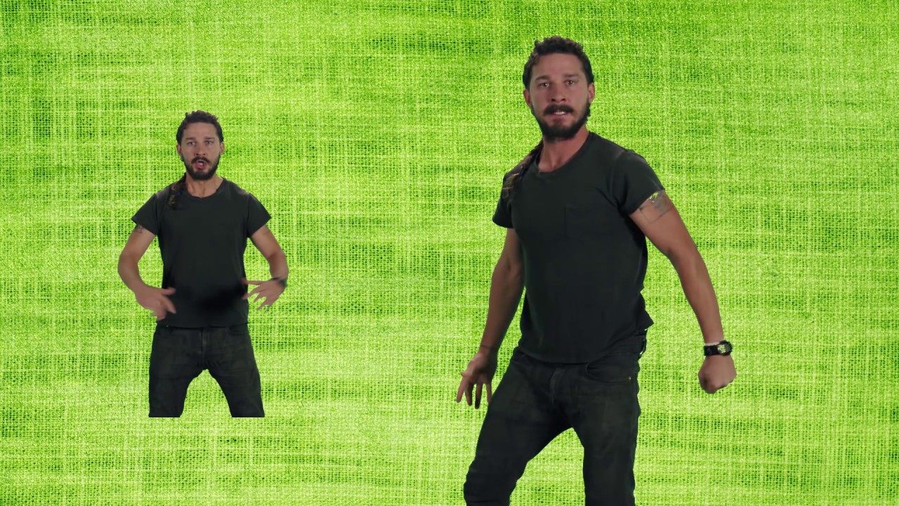 Shia Labeouf JUST DO IT dance remix - YouTube