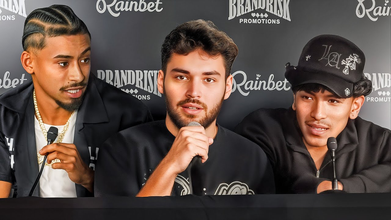 Adin Ross Brand Risk Boxing 010 | Press Conference - YouTube