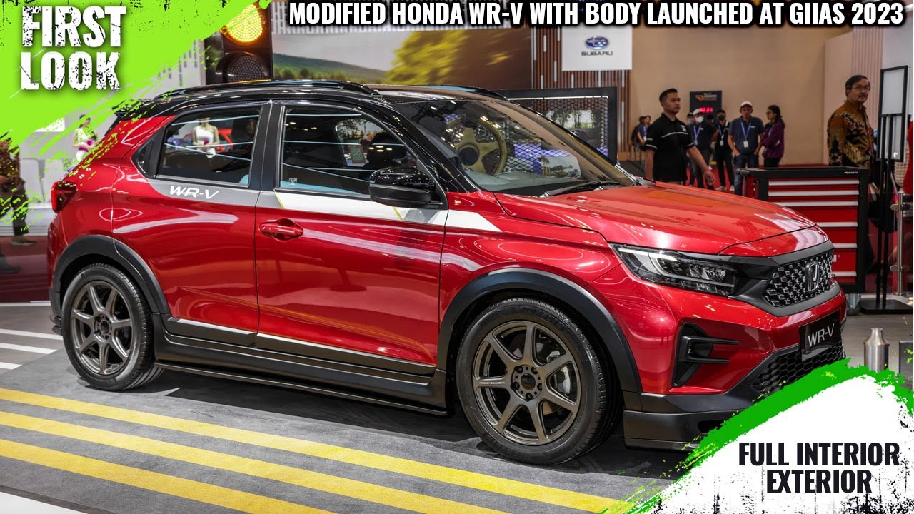2024 Honda WR-V With Body Kit Launched At GIIAS 2023 - First Look ...