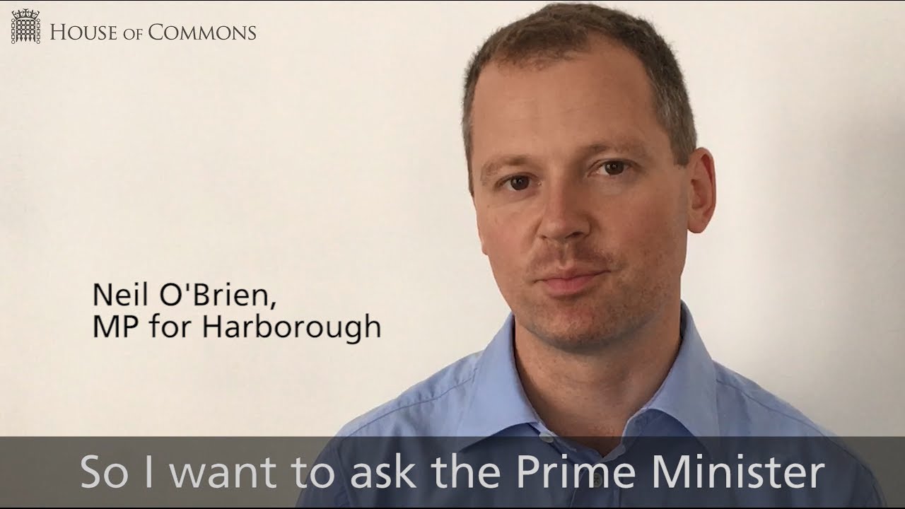 Prime Minister's Questions: New MP Neil O'Brien talks about his first ...