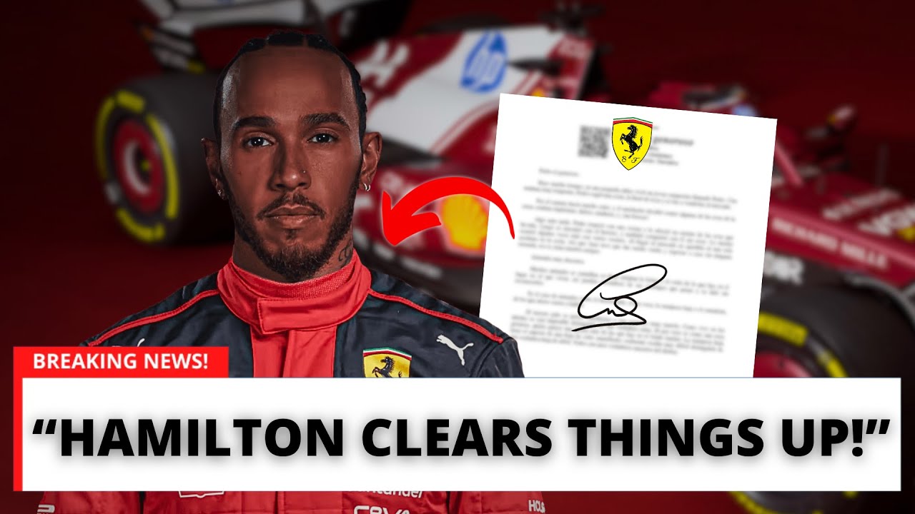 LEWIS HAMILTON MAKES SHOCKING STATEMENT AT FERRARI | FIA CHANGES RULE ...