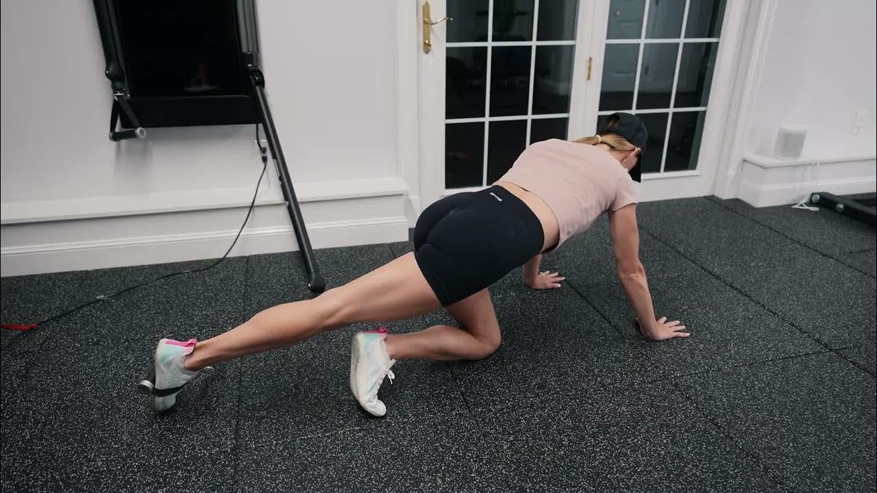 Quadruped Single Leg Band:Cable Hip Abduction - YouTube