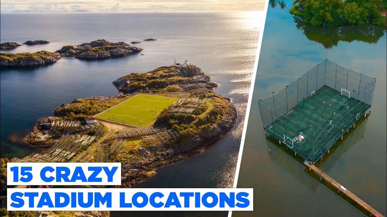 15 Football Stadiums in the Most Unexpected Places 🌍 - YouTube