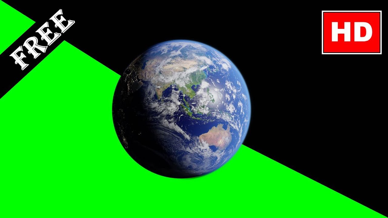Earth Drone Shots Animation | Copyright Free Videos | Green Screen ...