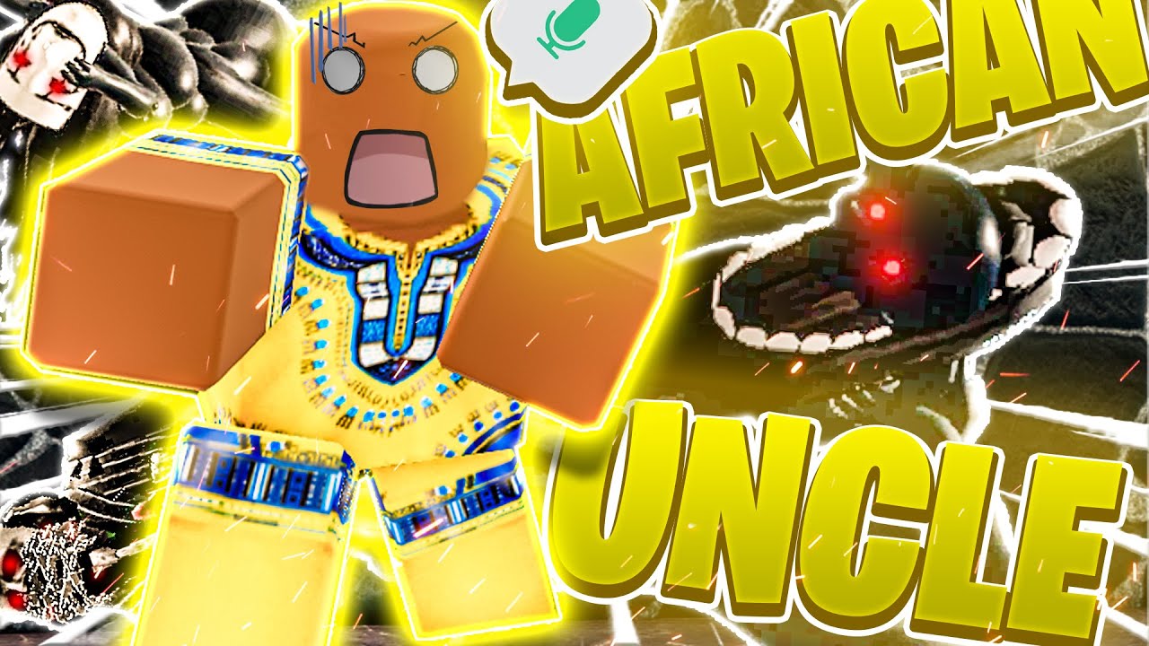 AFRICAN Uncle Plays SCARY Roblox Games Using Voice Chat - YouTube
