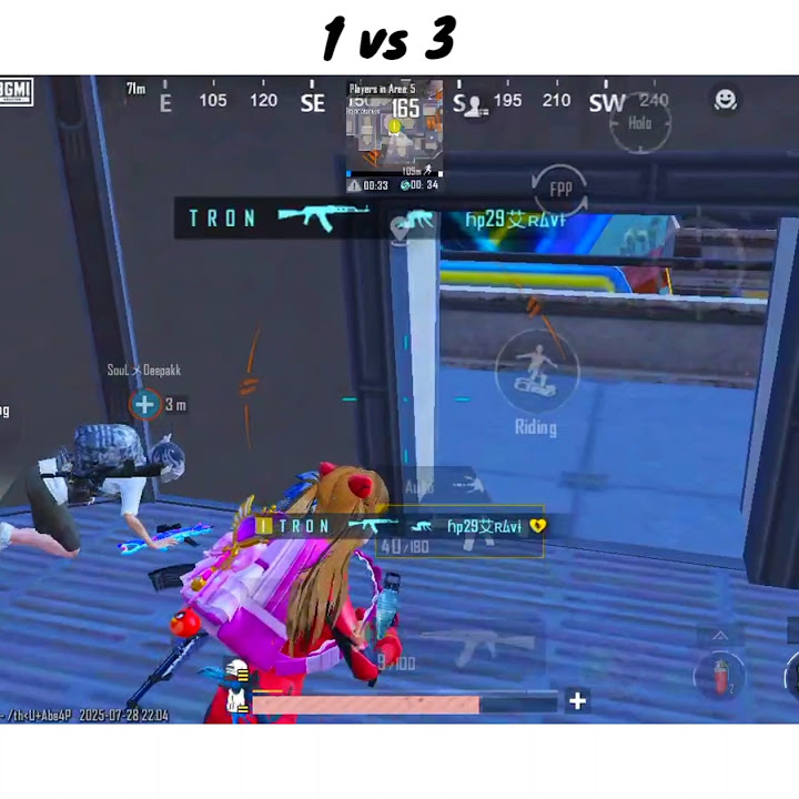 pubg bgmi pubgmobile 1 vs 3 🔥#bgmi #pubg #pubgmobile #shorts #viral #trending #shortvideo # ...