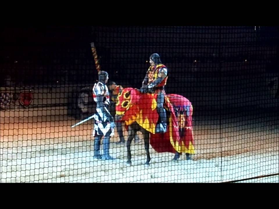 Medieval Times Dinner and Tournament Buena Park Red-Yellow Knight VS ...