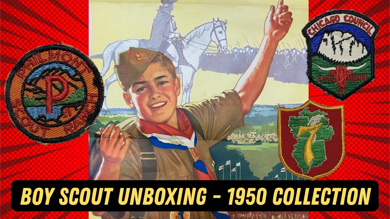 1950 Boy Scout Jamboree Collection Unboxing - YouTube