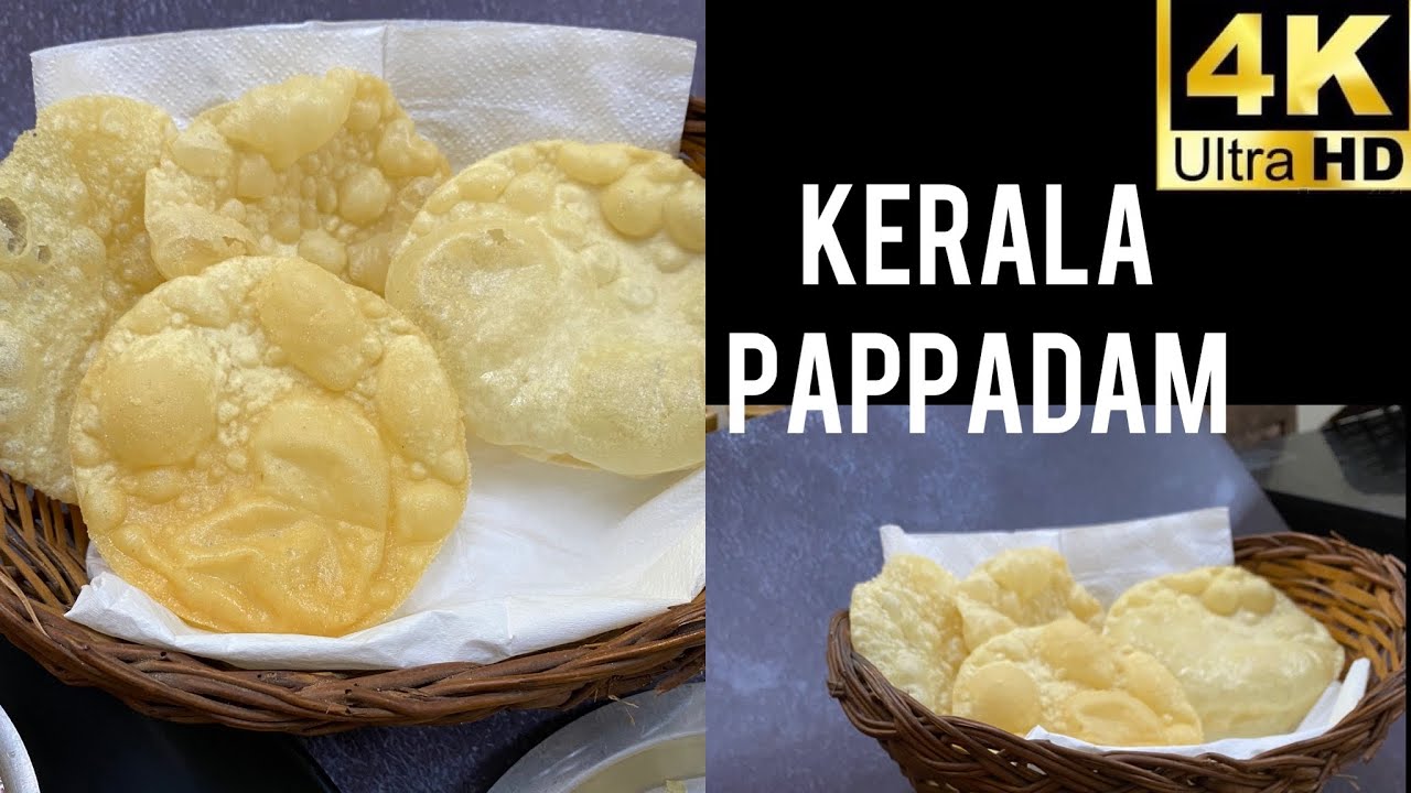 Kerala Pappadam | How to prepare world famous Kerala Pappadam at home ...