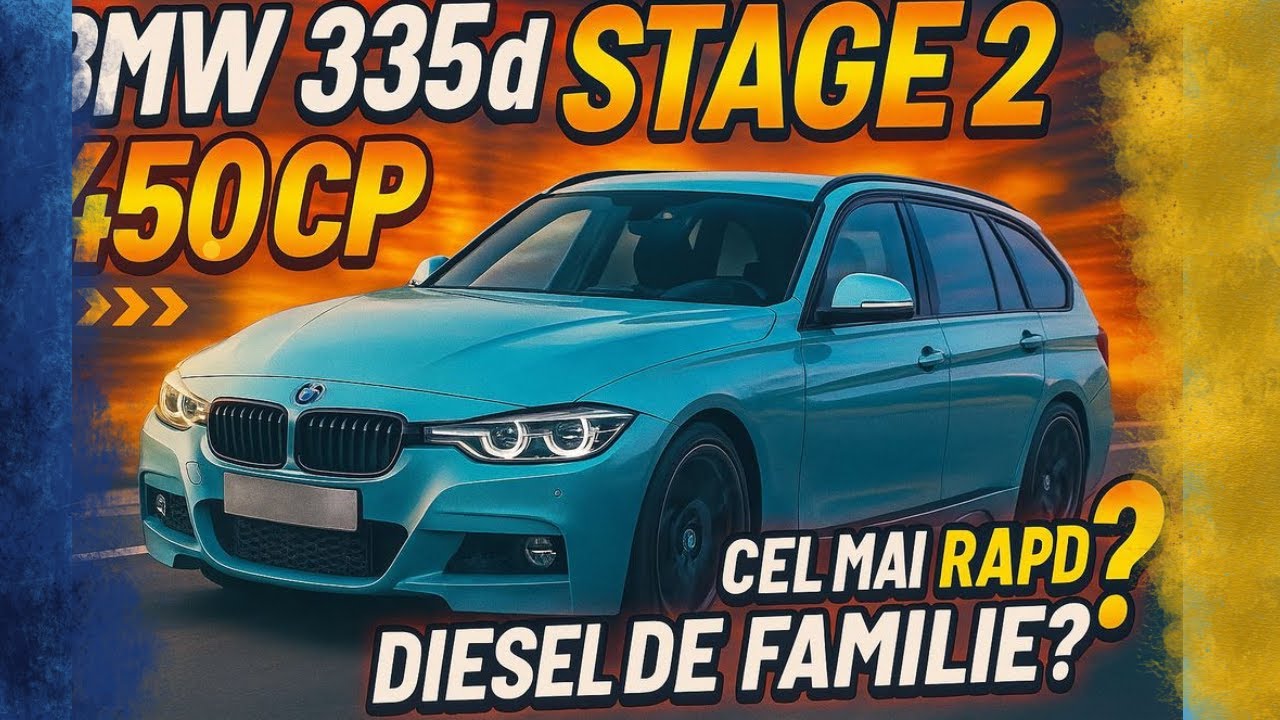 BMW F31 335d Stage 2 "450 CP Pe STEROIZI" - YouTube