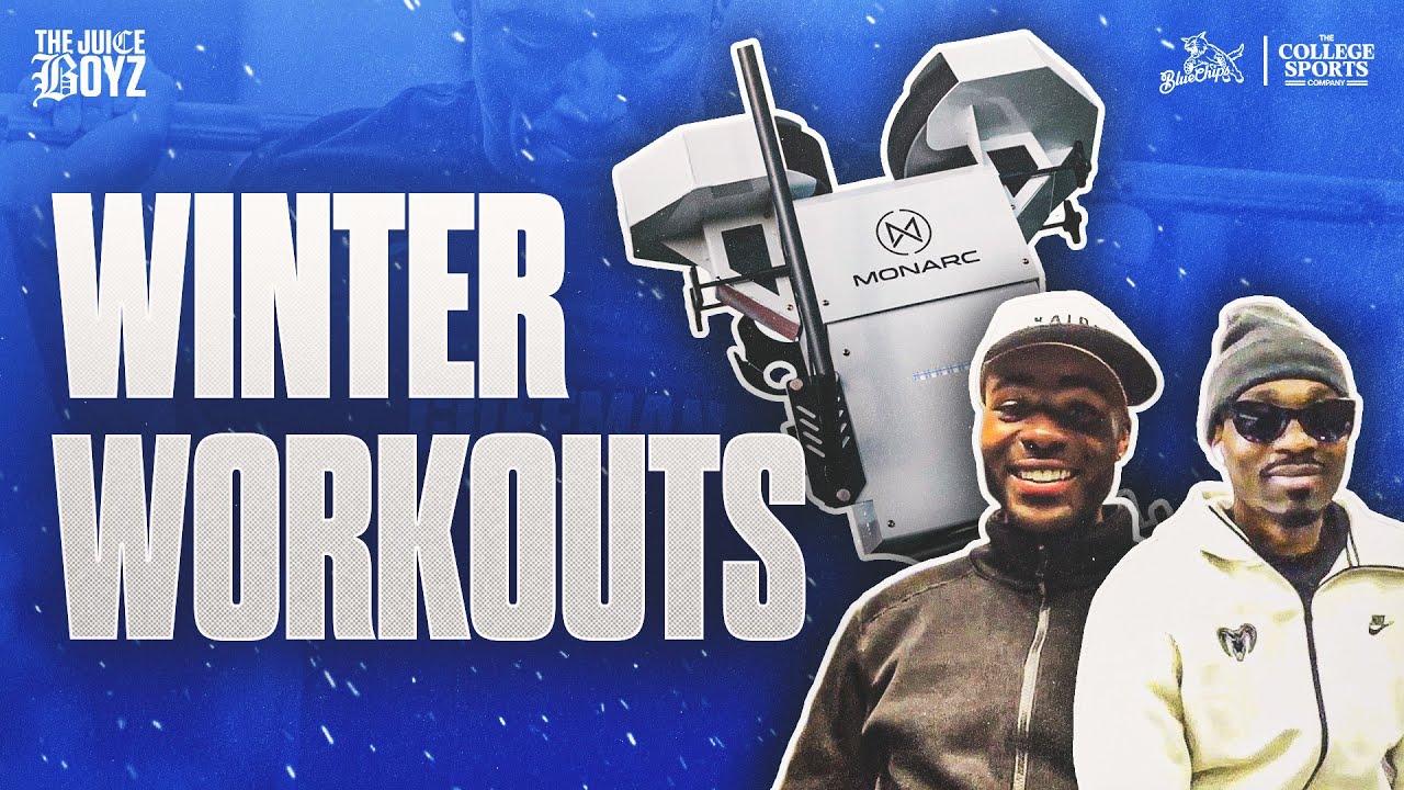 Winter Workouts and AI Football Robots | Juice Boyz - YouTube