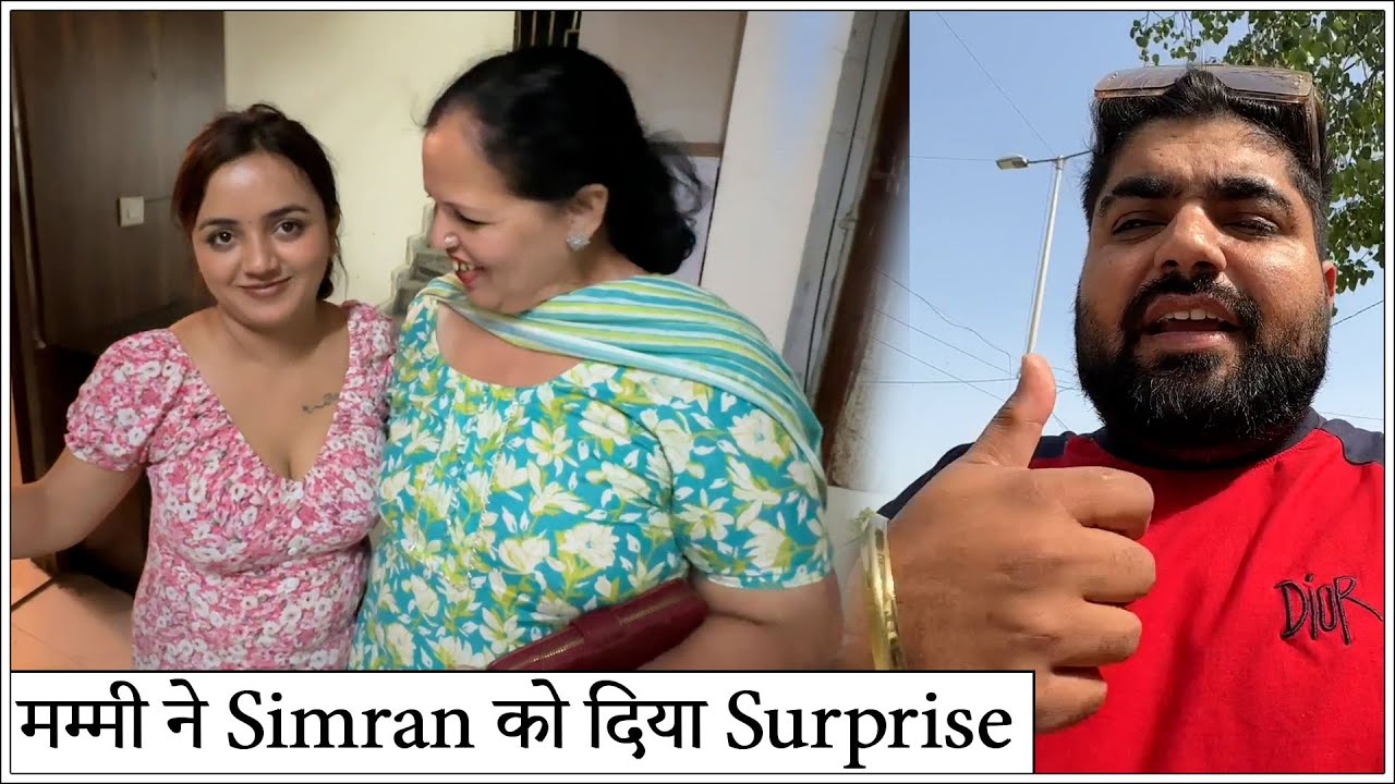 Mummy Milne gayi Simran se Shoot par or diya surprise 😃 | Mr. & Mrs ...