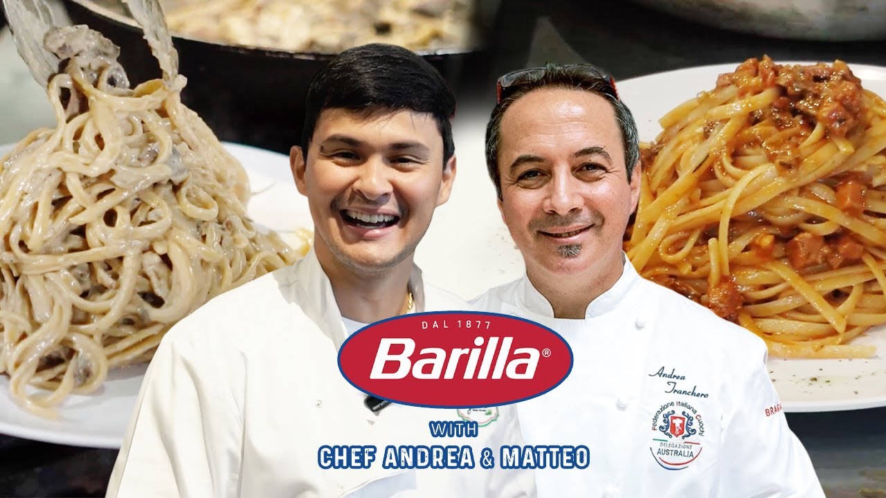 #LifeWithTheGs | Barilla Cook Off with Chef Andrea - YouTube