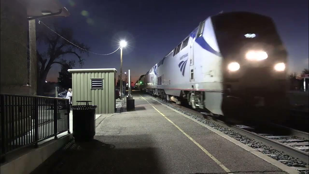 Calif. Zephyr in Ft. Morgan on Thanksgiving Day, 2024 - YouTube