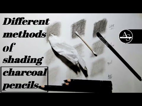 charcoal pencil shading tips (soft, medium and hard) #shadingtips # ...