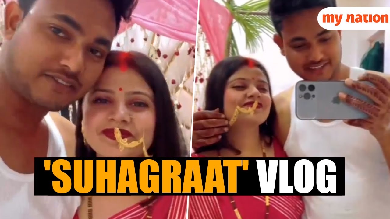 'Suhagraat Vlog': Couple's wedding night video sparks social media ...