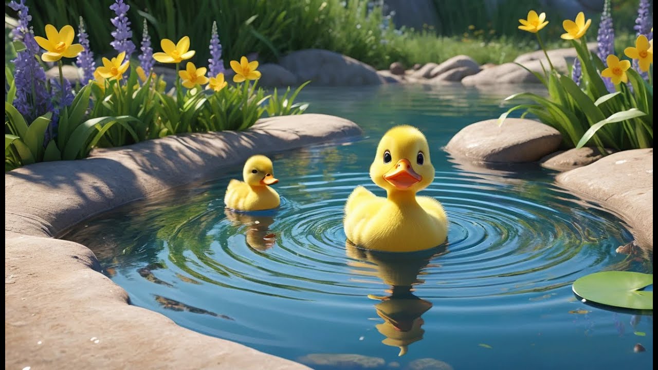 Baby Duck Quack Quack Quack | Fun Duck Song for Kids | Quacky Adventure ...