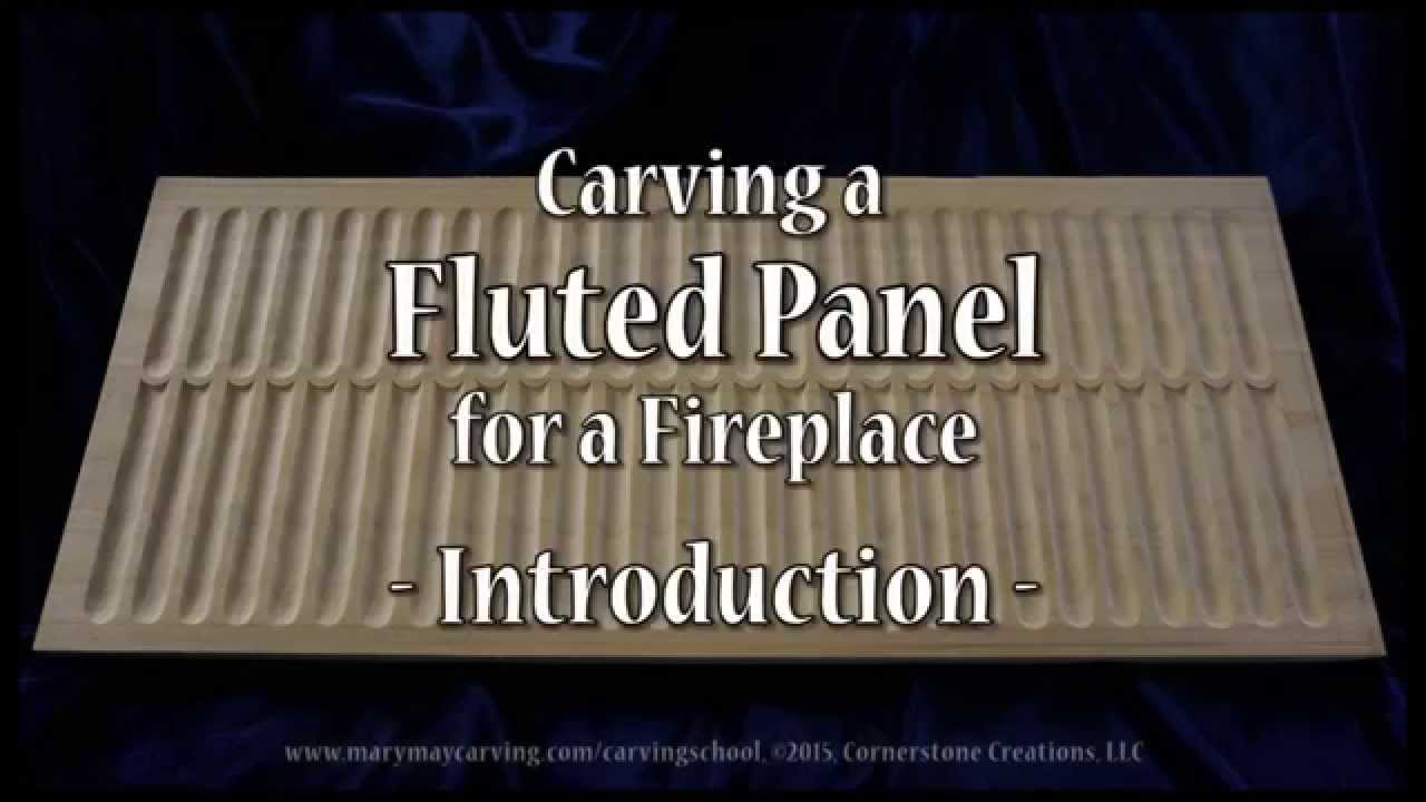 Carving a Fluted Panel - Introduction - YouTube