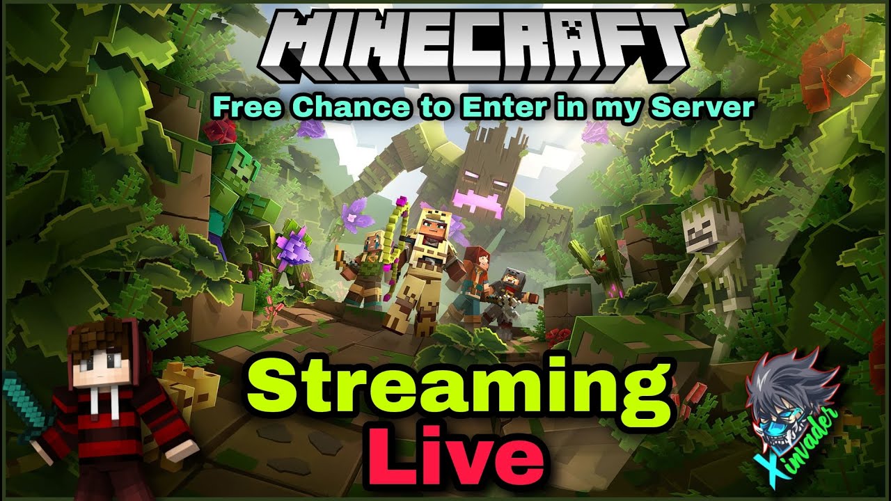 Minecraft Live | Minecraft Pocket Edition | Minecraft Live Stream - YouTube
