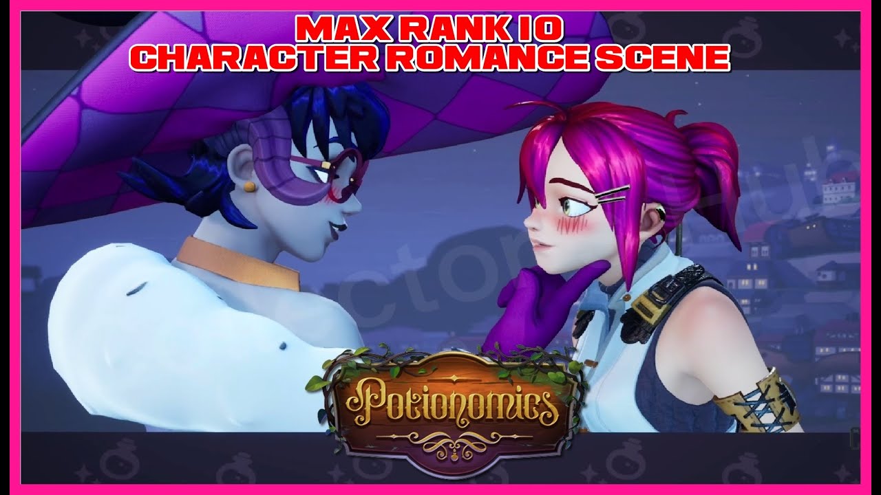 All Potionomics CHARACTER Rank 10 Max Romance/ Relationship Scenes ...