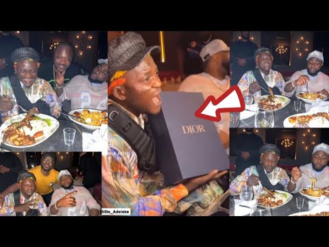 Moment Davido Gave Portable Expensive Gift as He Celebrates Zazuu in ...