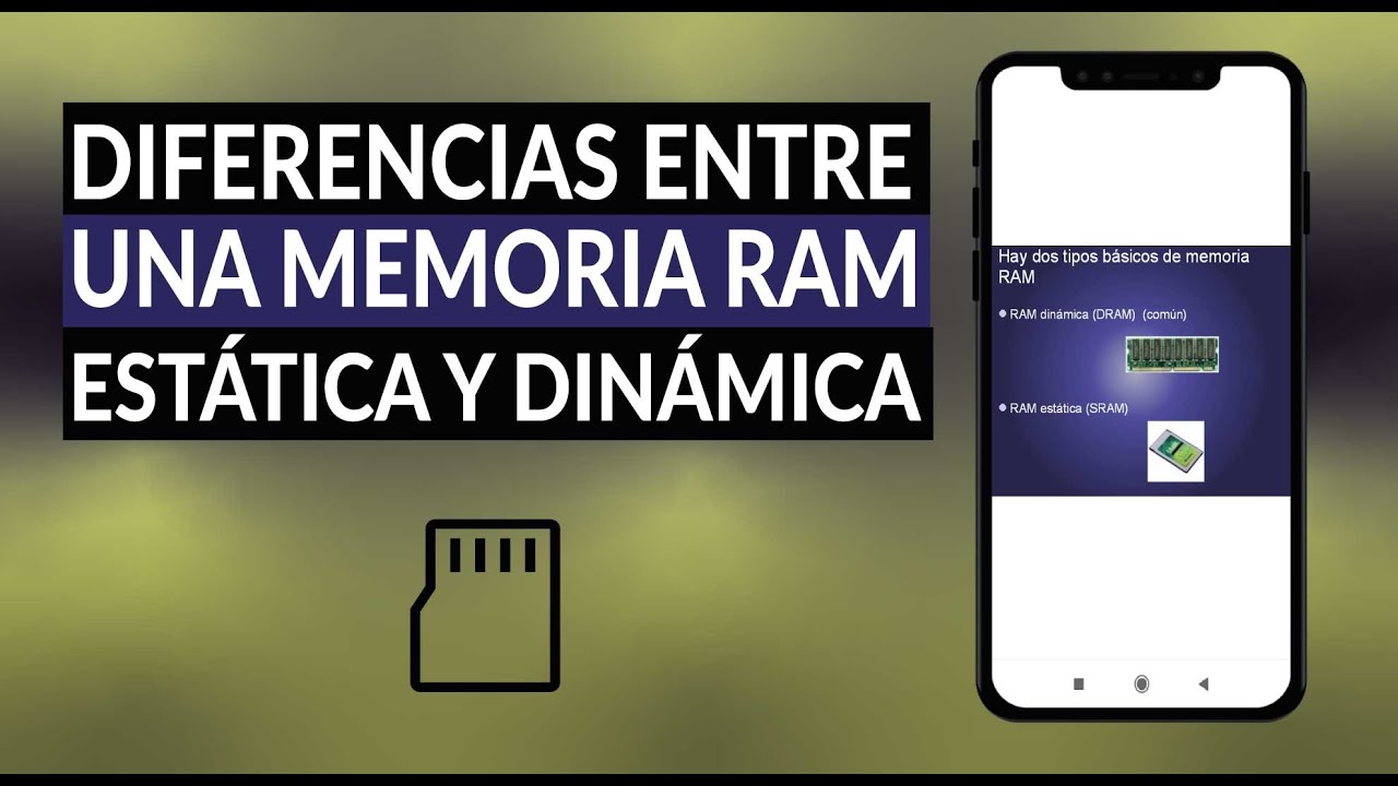 ¿Cuáles son las Características y Diferencias Entre una Memoria RAM ...