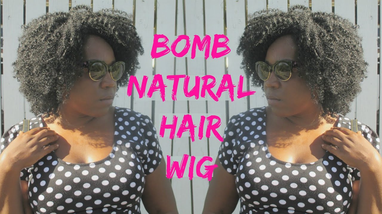 Bomb Natural Hair Wig - Toni Daley Gabe Wig Unboxing/Review - YouTube