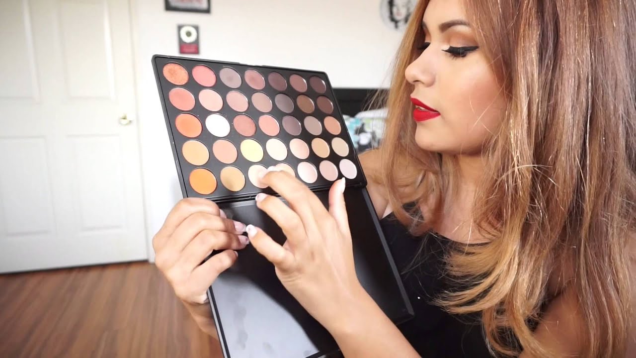 New! Morphe 35O Palette Review! + Brushes! - YouTube