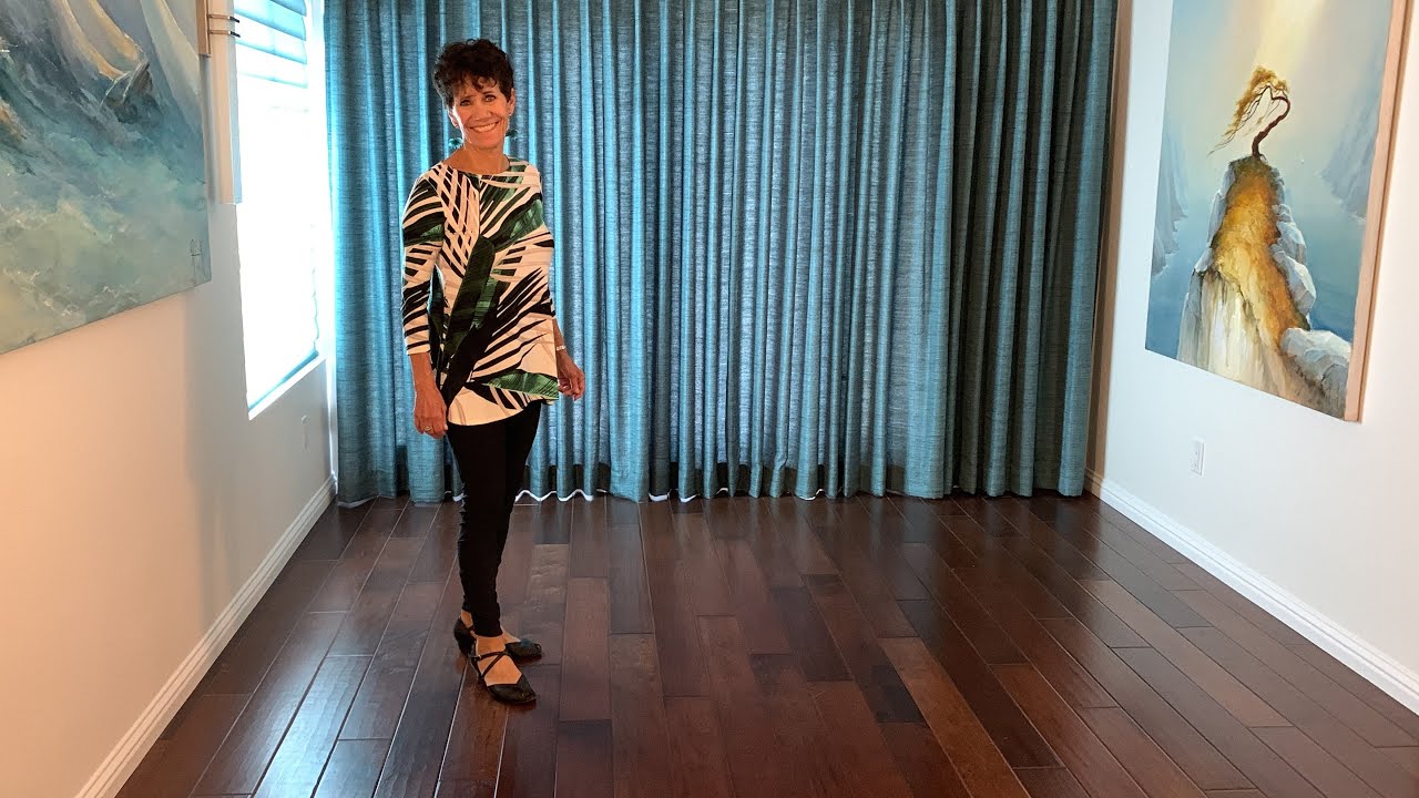 Our Own Party line dance demonstration and tutorial by Stephie - YouTube