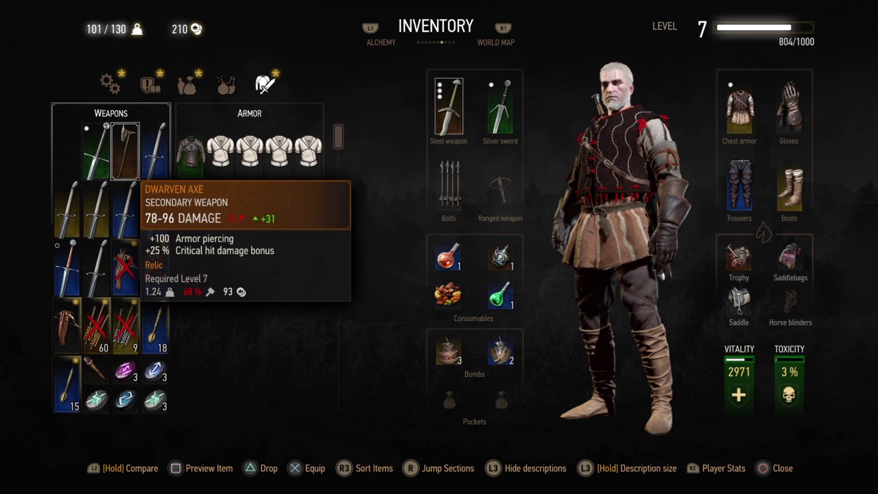 The Witcher 3: Wild Hunt - Gerald vs Nekkers - Green Mutagens - YouTube