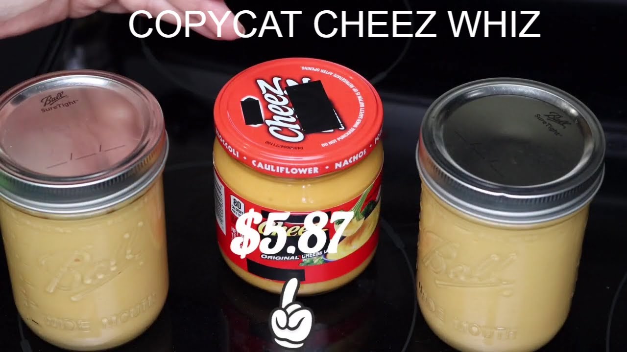 Copycat Cheez Whiz Recipe How to SAVE MONEY with EVERYDAY PREPS # ...