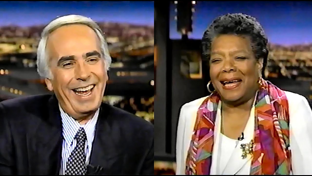 The Late Late Show With Tom Snyder 1/10/95 | Episode 002 | Maya Angelou & Dan Rostenkowski 1995 ...