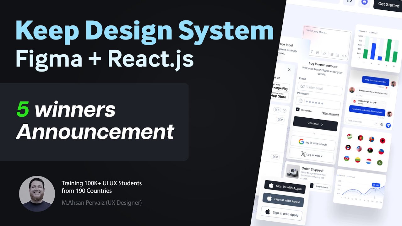 Winners of Keep Design System Premium License - YouTube
