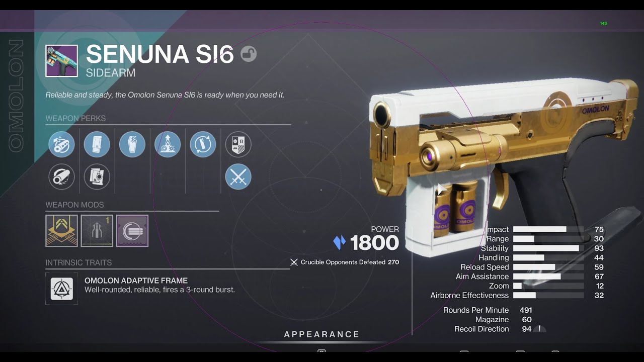 Senuna SI6 is the best sidearm - YouTube
