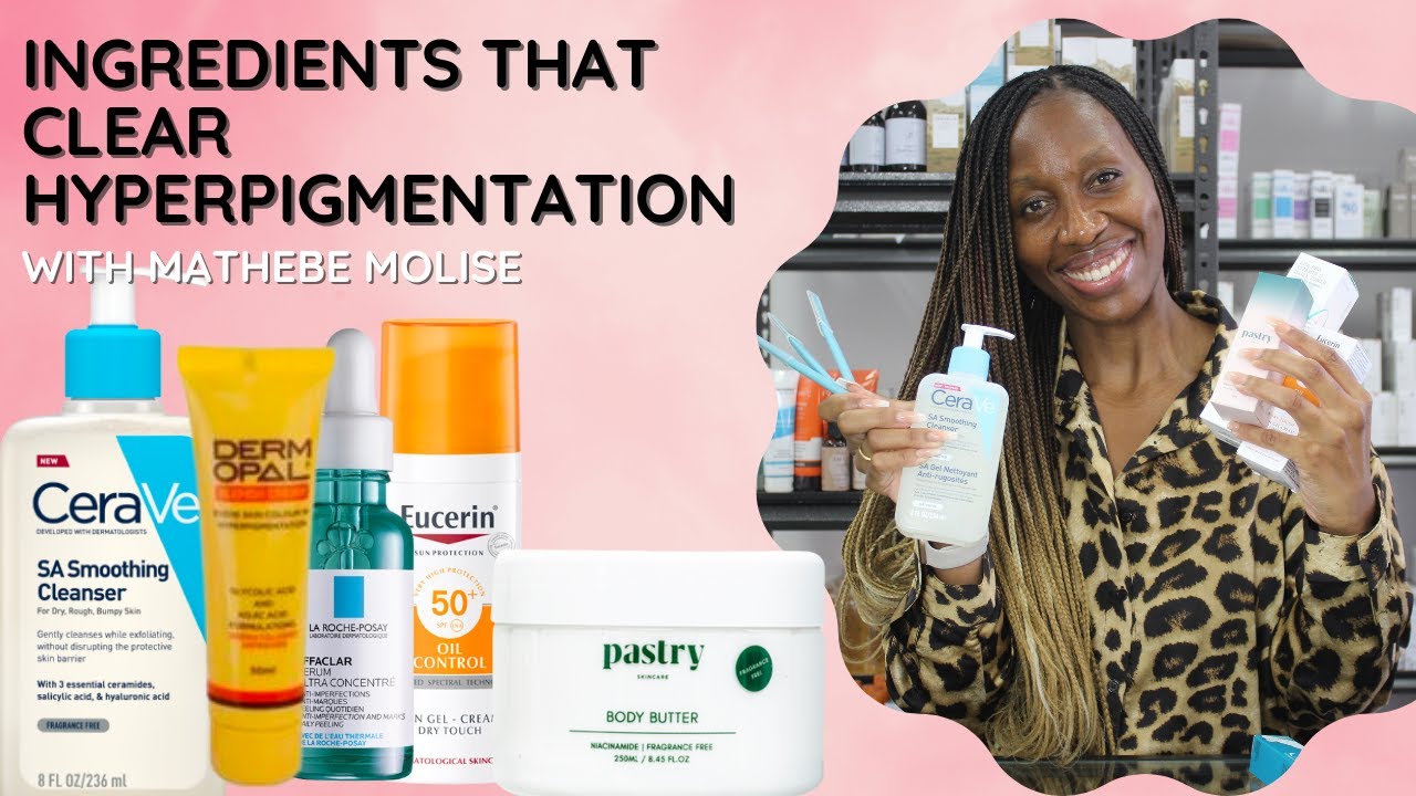 Skincare Ingredients that clear hyperpigmentation - YouTube