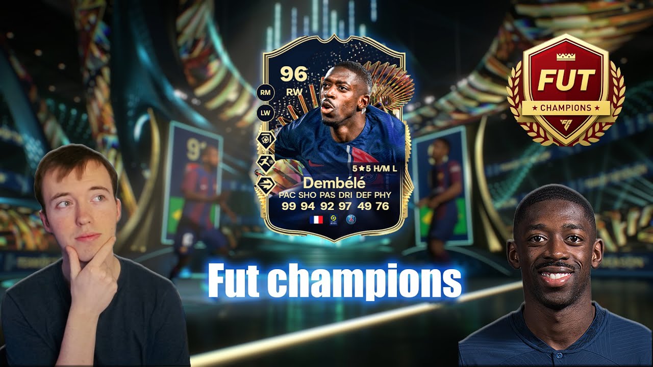 EA SPORT FC 24: DEMBELE 96 TOTS PLAYER REVIEW! - YouTube
