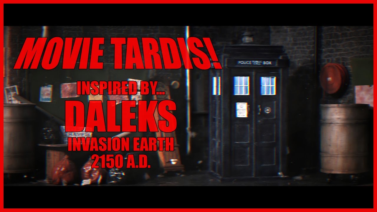 NEW! Doctor Who Movie TARDIS Model Dematerialisation - Inspired by ...