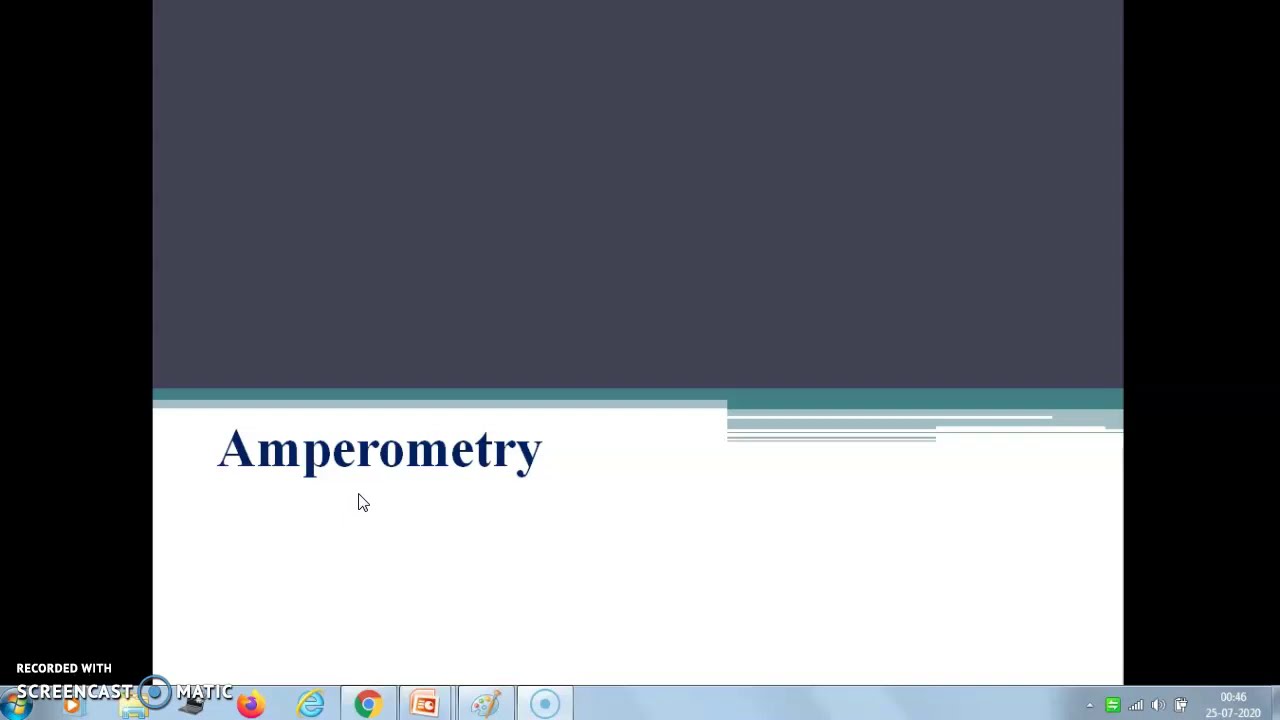amperometry introduction - YouTube