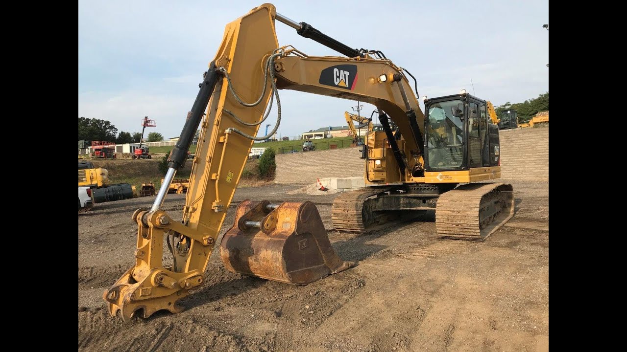 CAT 335F WALK AROUND INSPECTION - YouTube