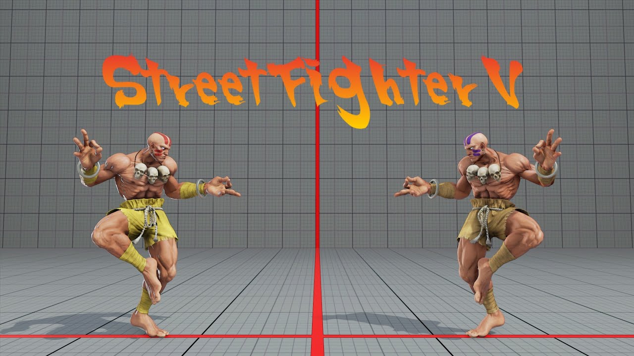 SFV Mods (Custom SF2 Dhalsim Colors) - YouTube