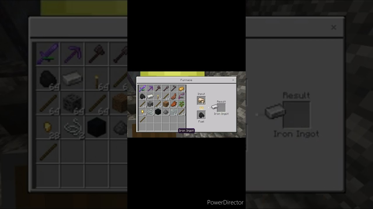 how to make iron ingot from raw iron|| 99% this is my last video - YouTube