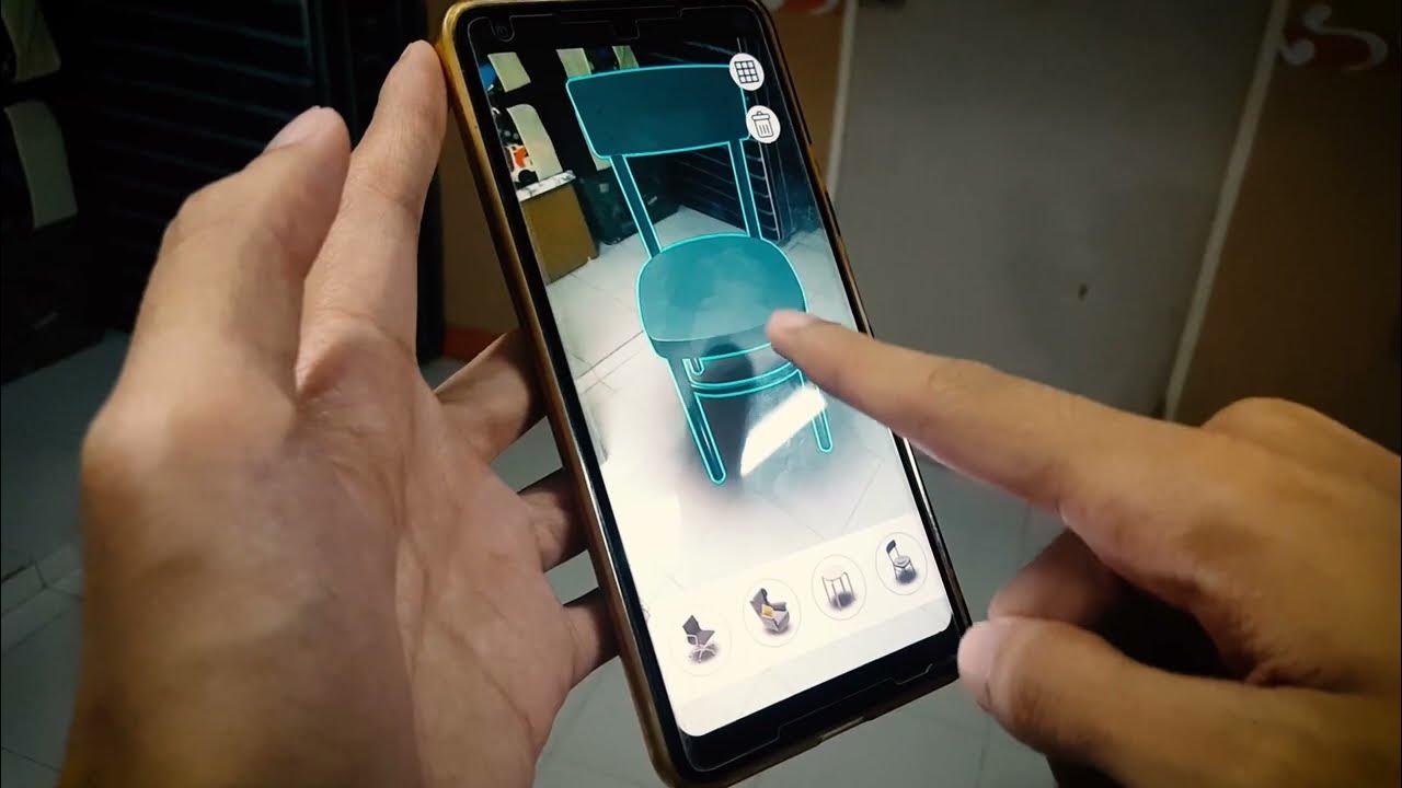 Augmented Reality Furniture App using Unity AR Foundation - YouTube
