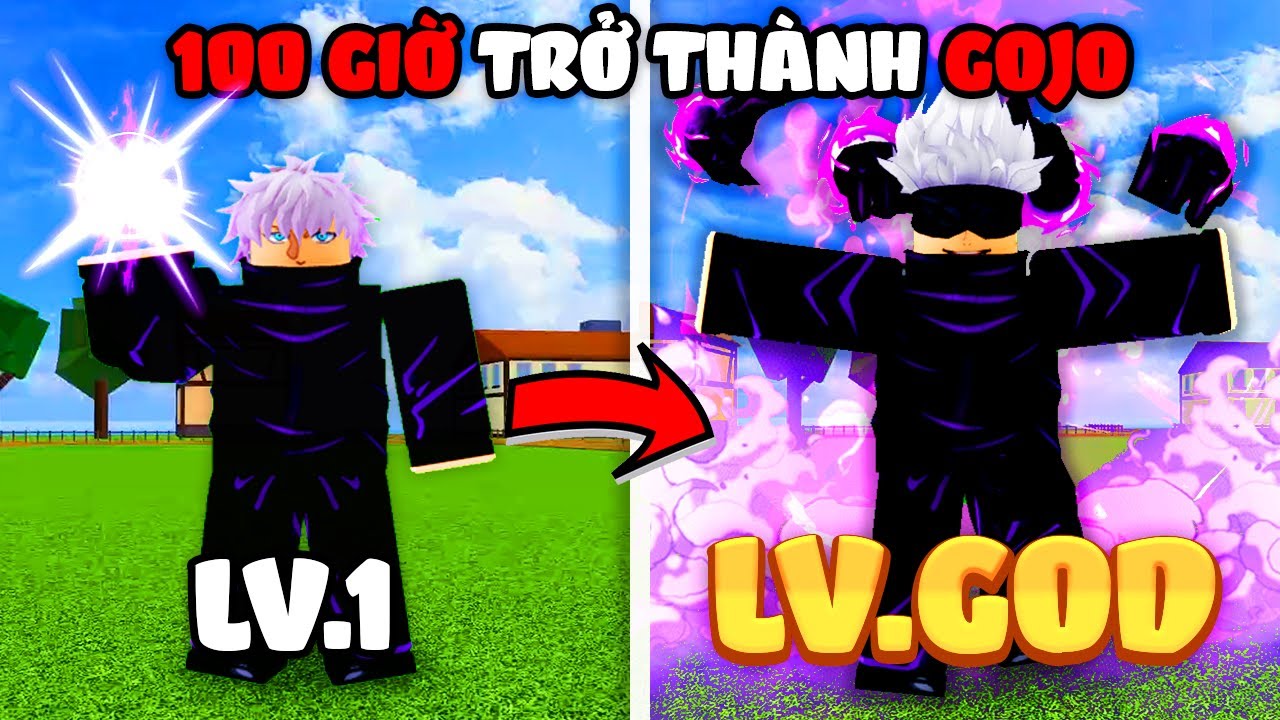 100H TRỞ THÀNH GOJO SATORU TIÊU DIỆT TẤT CẢ BOSS SEA 2 VÀ CÁI KẾT TRONG ...