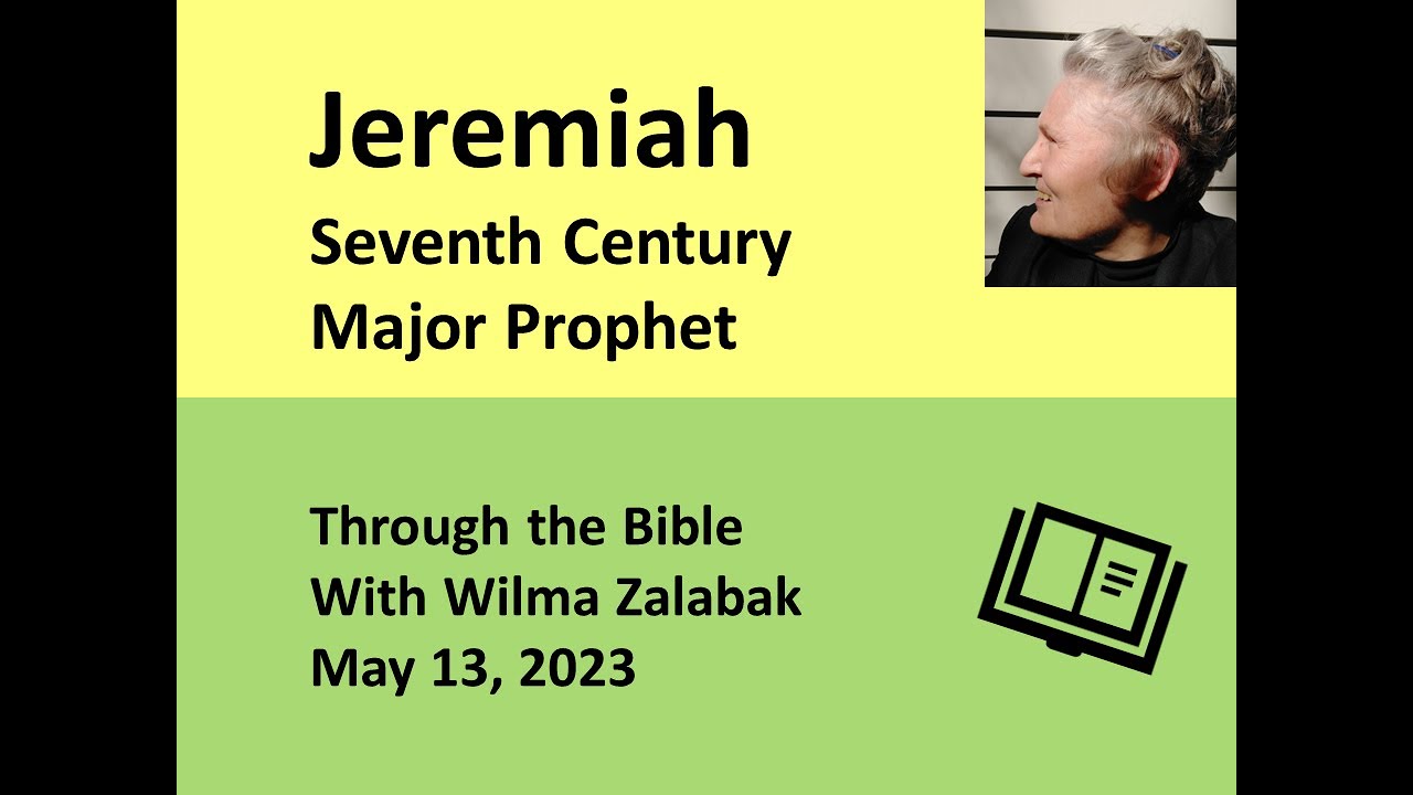 Seventh Century Major Prophet Jeremiah - YouTube