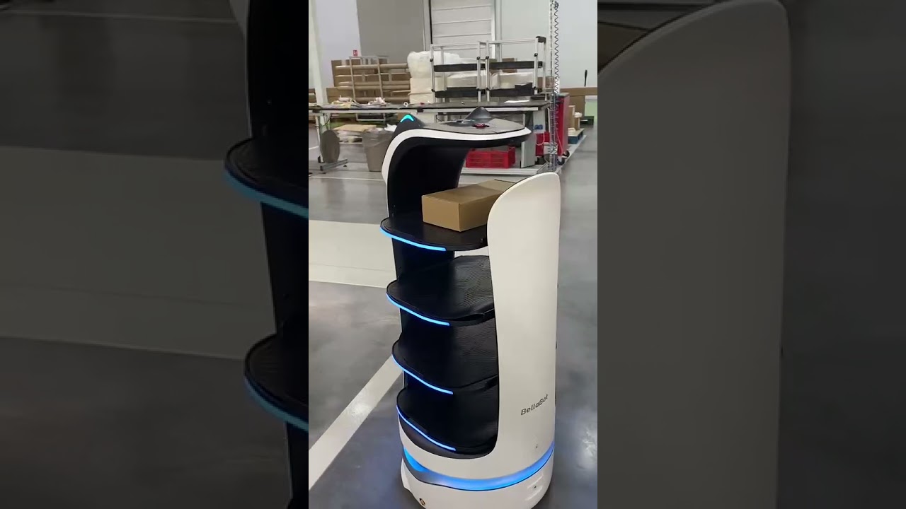 BellaBot In Factory - YouTube